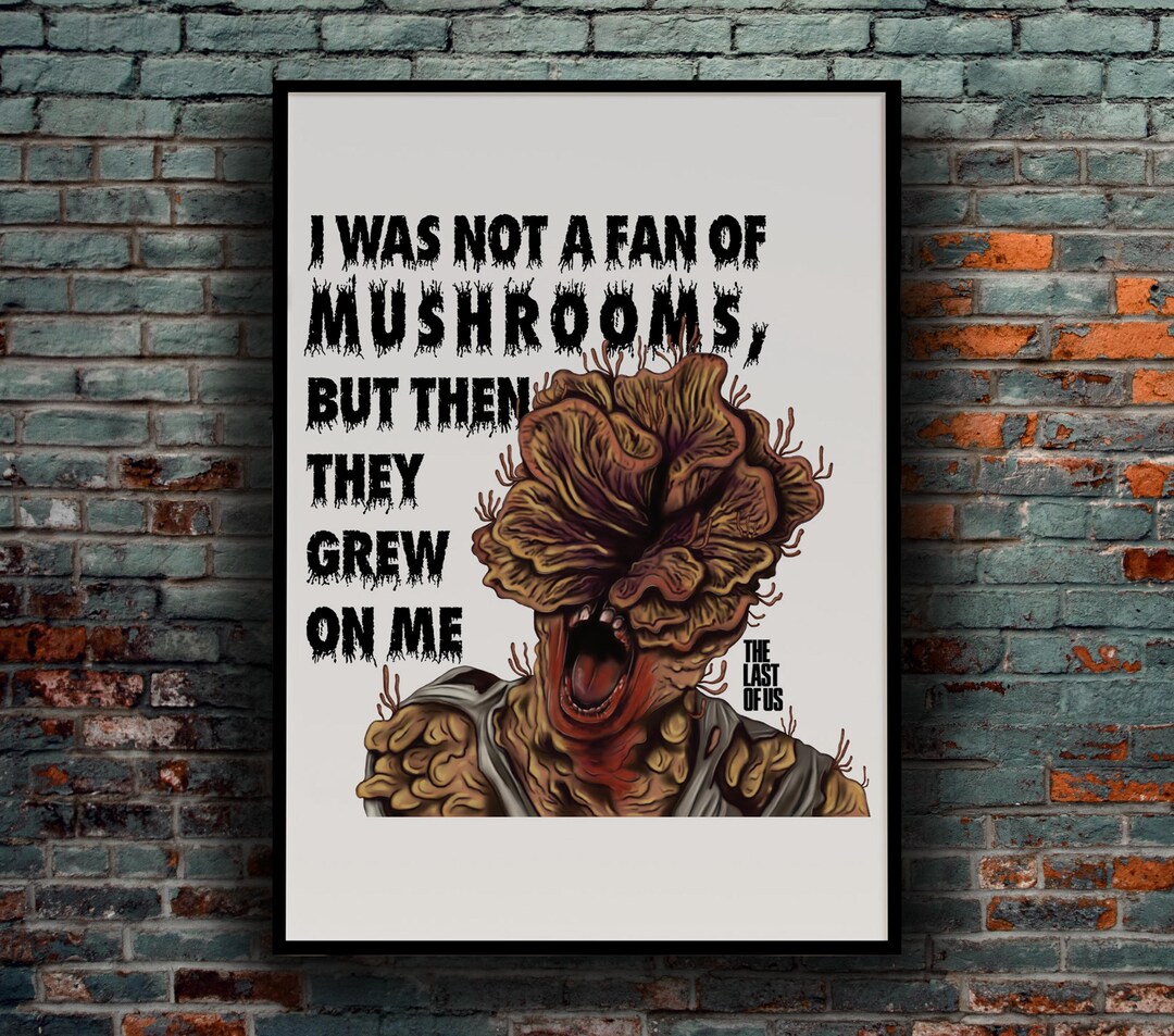 TLOU Gaming Posterthe Last of Us Clicker Printplaystation Post ...