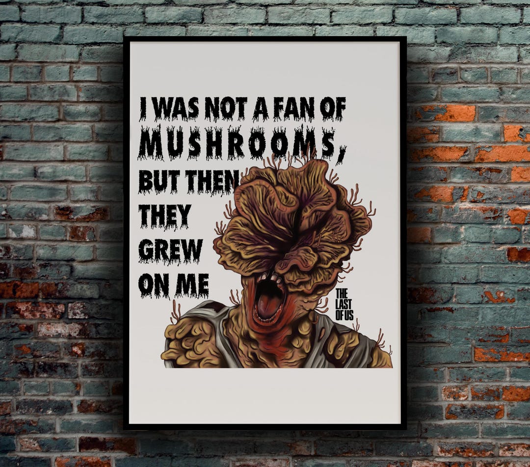 TLOU Gaming Posterthe Last of Us Clicker Printplaystation Post ...