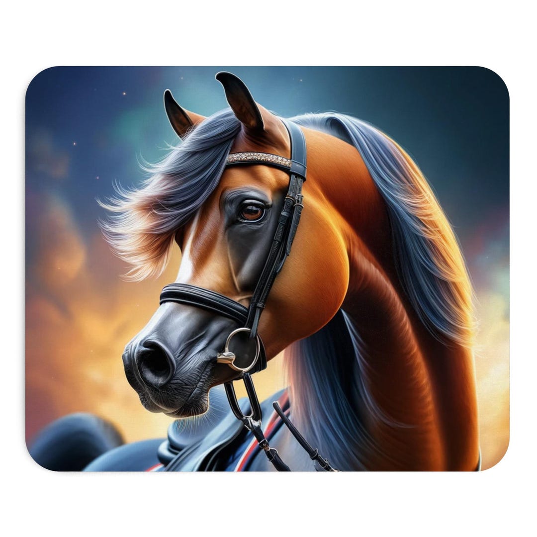 A Beautiful Arabian Horse on a Mouse Pad (EU) - Etsy