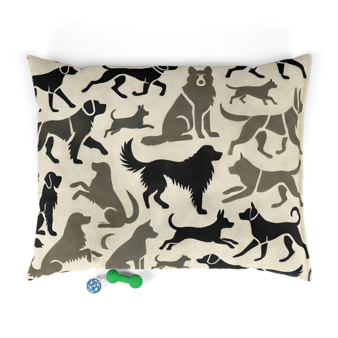 The Duke Pet Bed Feather Soft Fleece Luxury Nest for Dogs Indoor ...