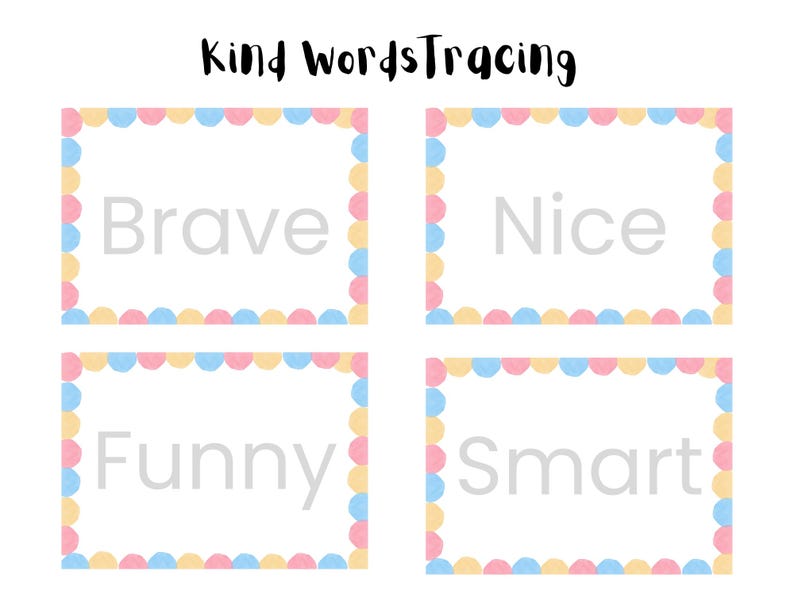 Kindness-themed Handwriting Worksheets I Handwriting Skills I Fine ...
