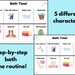 Bath Time Routine Visual Schedule I Routine Guide I Home Routine Visual ...