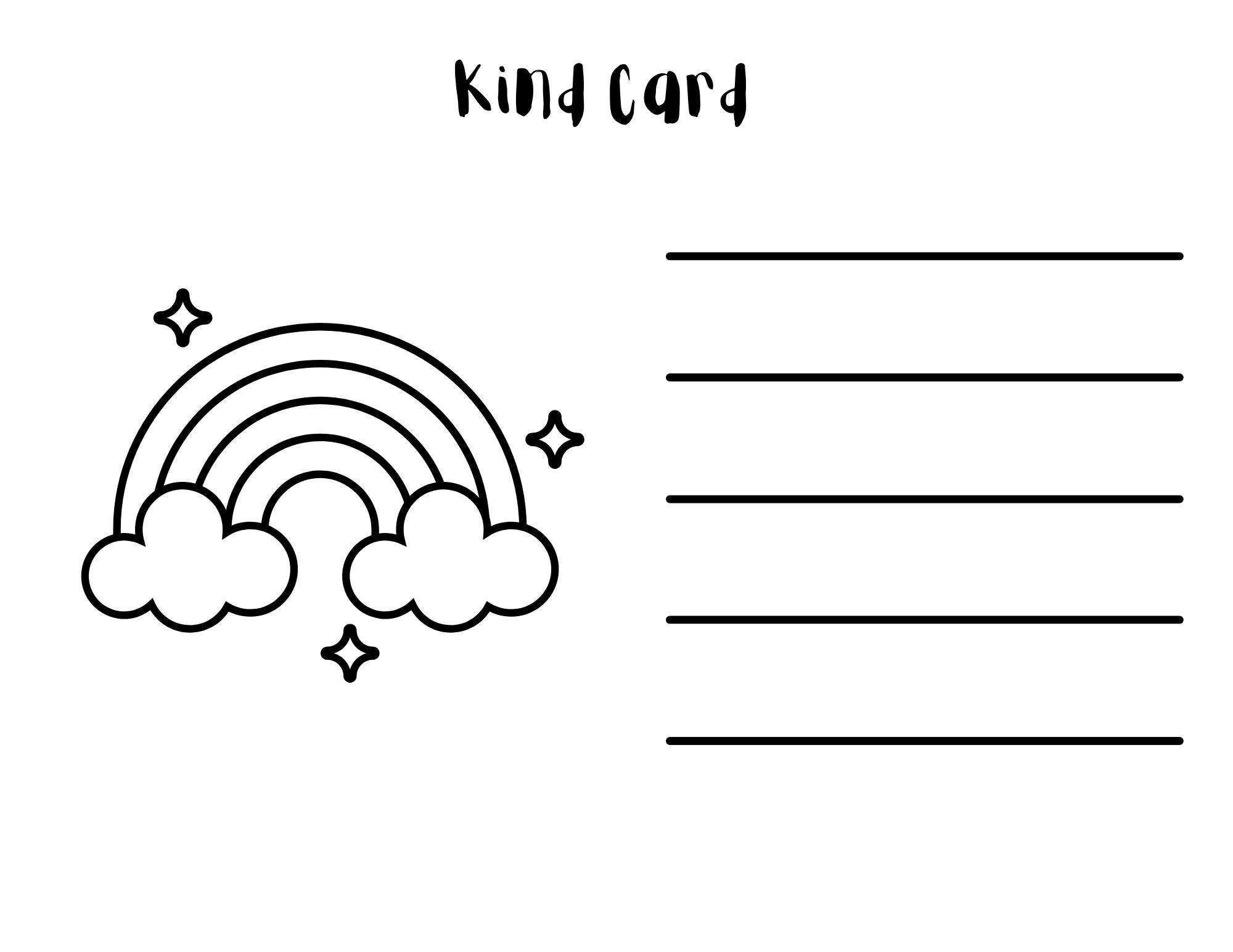 Kindness-themed Handwriting Worksheets I Handwriting Skills I Fine ...