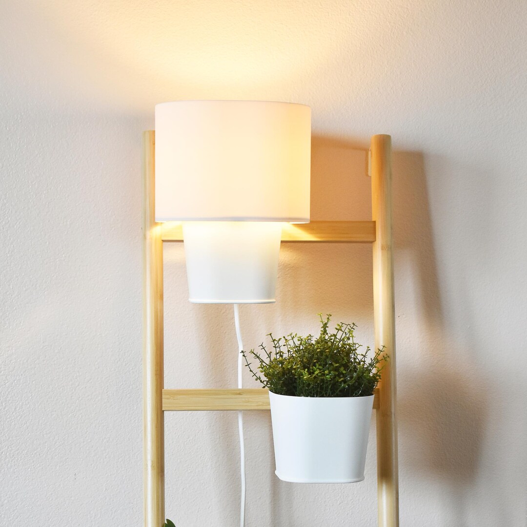 FAT! - IKEA Satsumas Plant Stand Lamp Shade | Minimalist Lighting ...