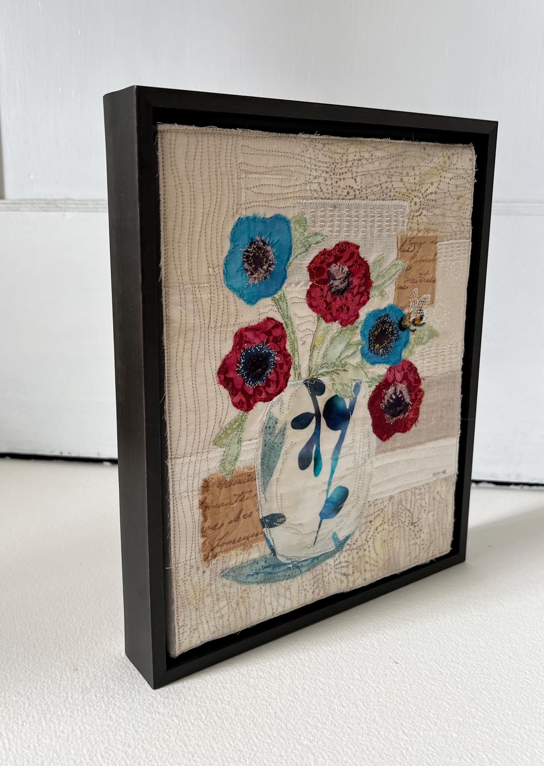 Bees Delight Original Framed Textile Art - Etsy