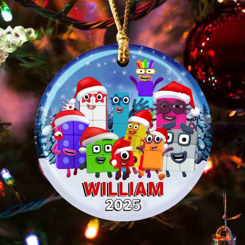 Christmas Number Blocks - Etsy