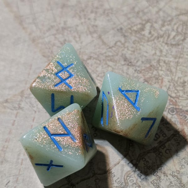 Three Sides Dice - Etsy