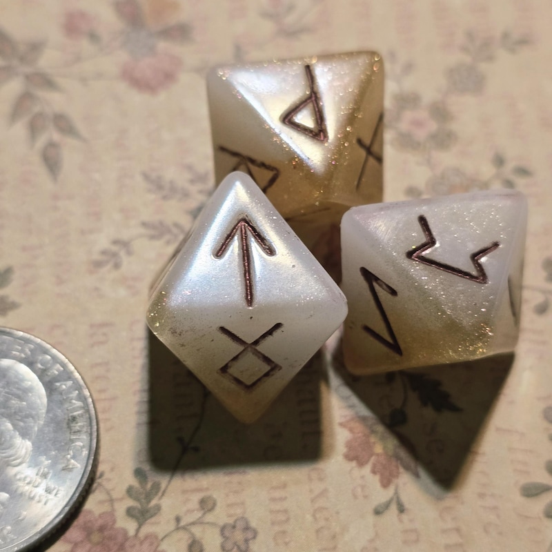 Three Sides Dice - Etsy