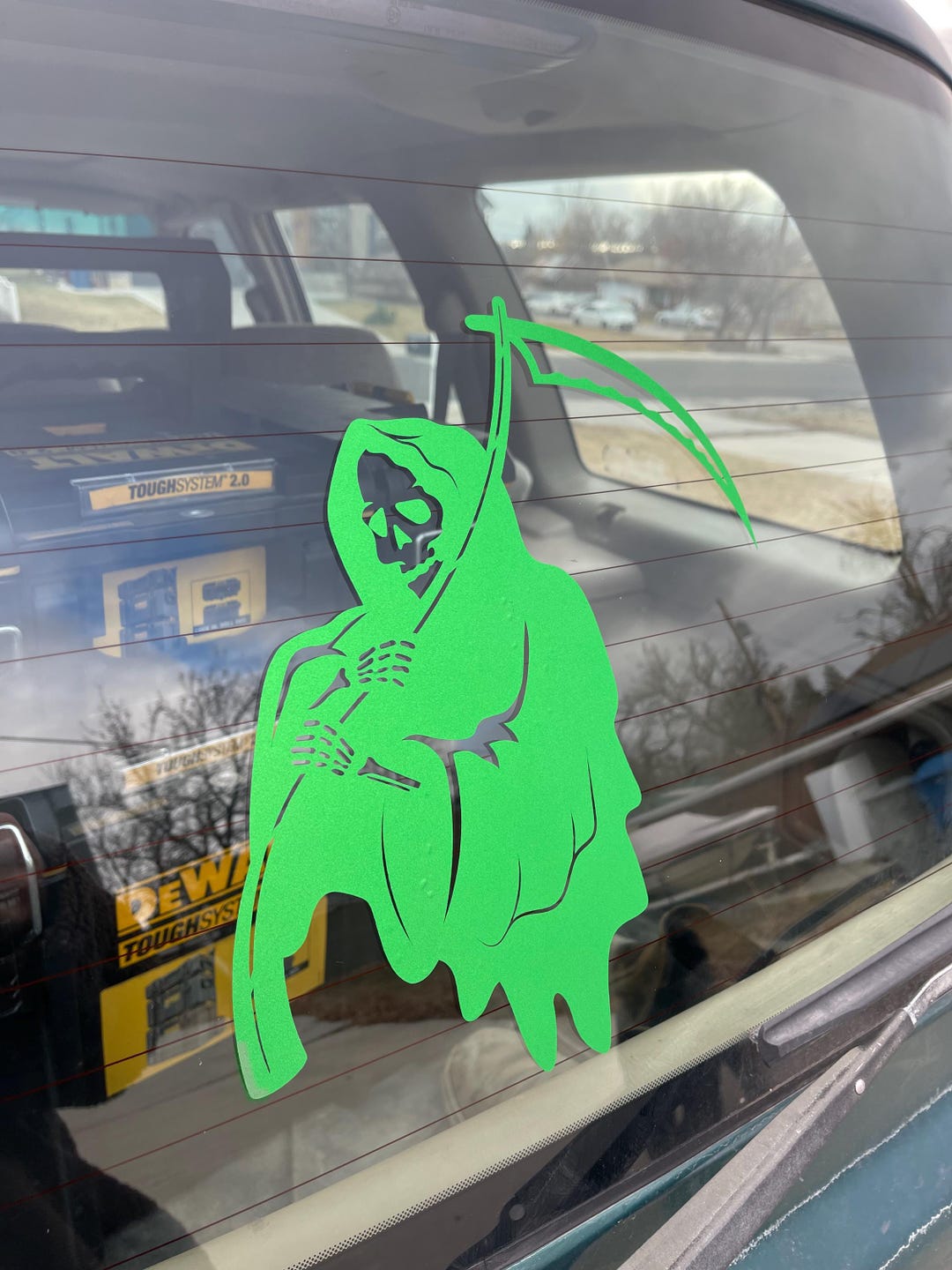 Grim Reaper JDM Vinyl Decal Car Accessory Sticker | Gift for Car ...