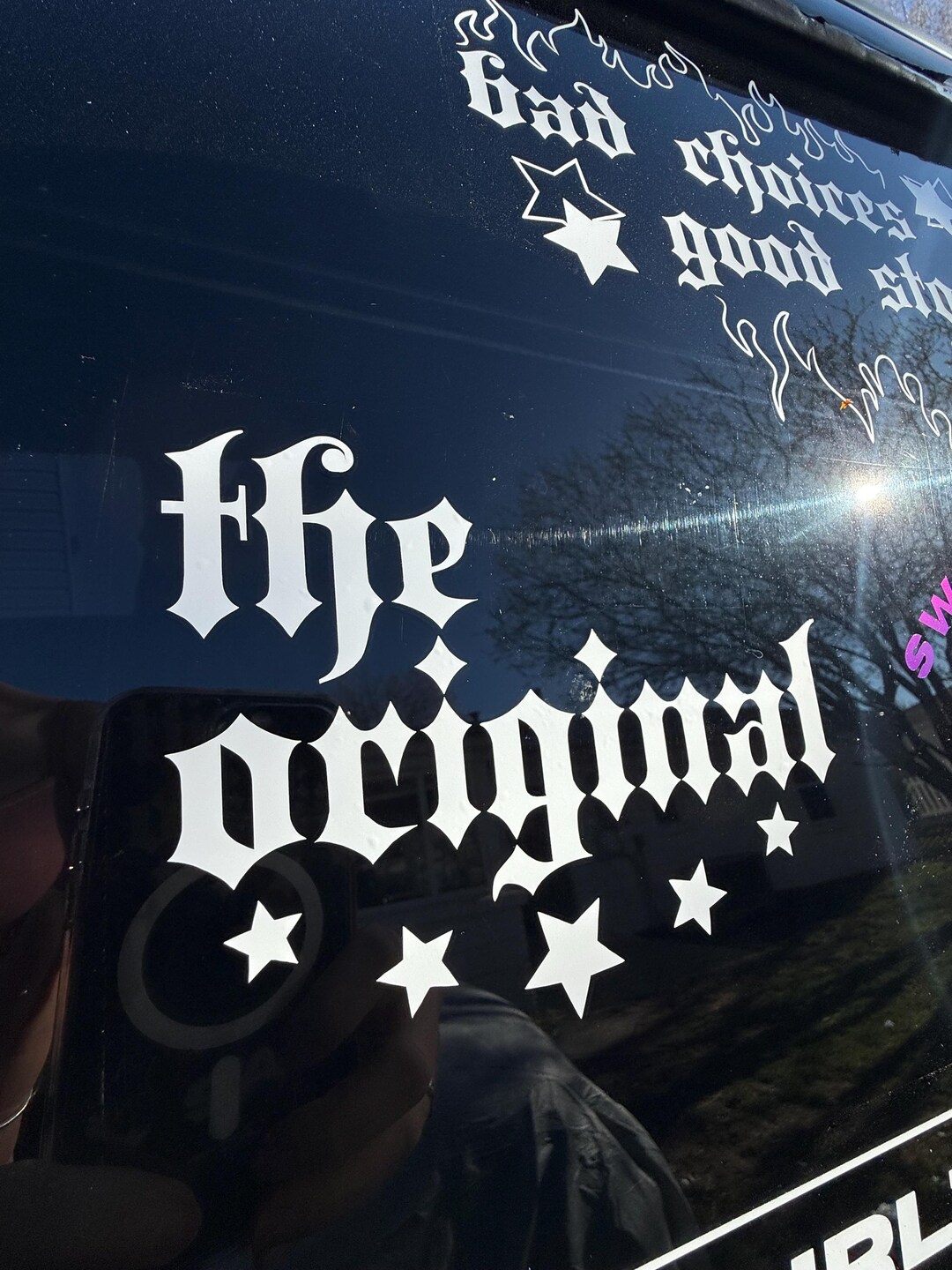 The Original Decal | It Girl Car Accessories | Car Girl Stickers | Sad ...