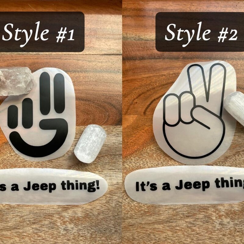 Jeep Wave Decal - Etsy
