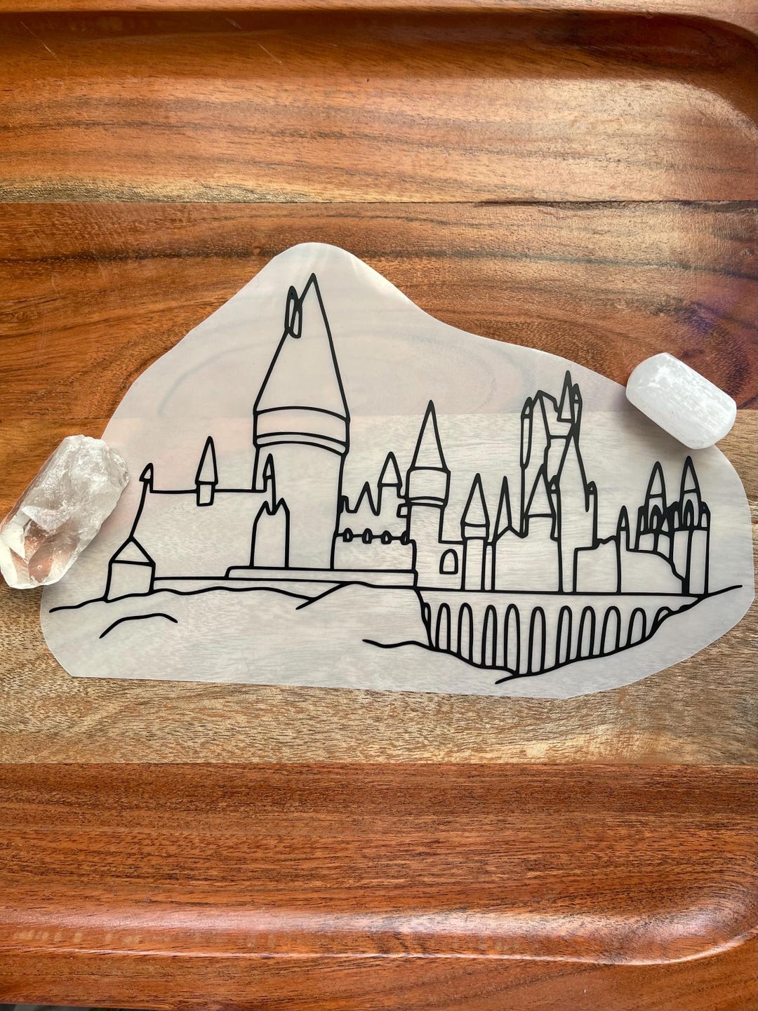 Harry Potter Hogwarts Castle Car Decal | Harry Potter Bumper Sticker ...