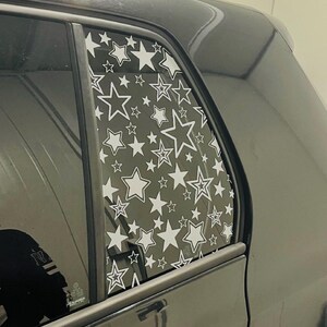 Y2K Starry Night Car Side Window Decals (set of 2) – Vinyl Car Window ...