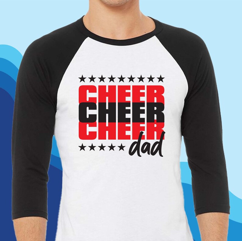 Cheer Dad SVG, Cheer, Png, Eps, Pdf, Dxf, Cheerleading, Bold Cheer ...