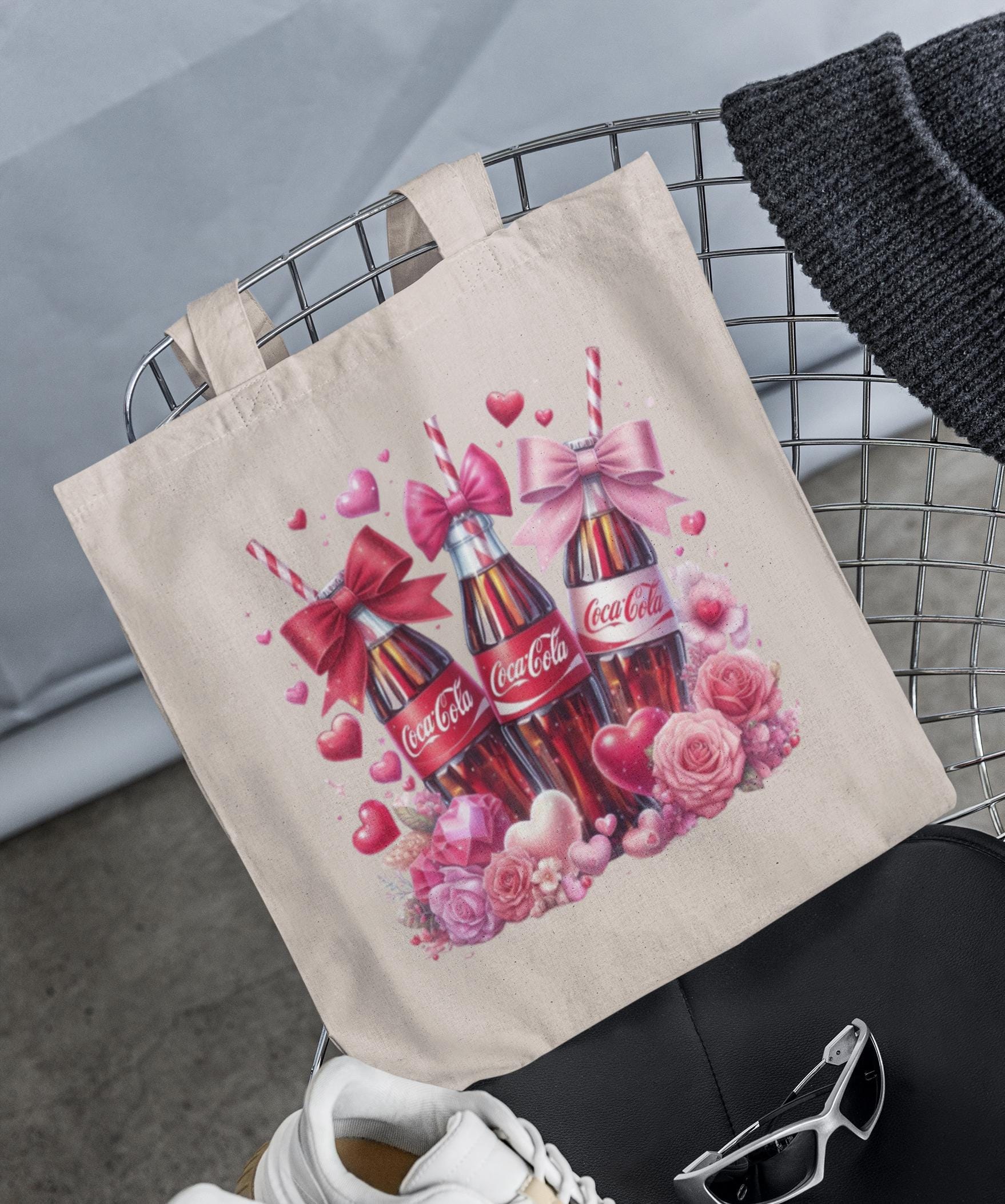 Coca Cola Tote Bag, Coke Gifts, Coke Valentines Gift, Diet Coke Lover ...