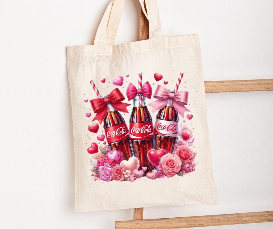 Coca Cola Tote Bag, Coke Gifts, Coke Valentines Gift, Diet Coke Lover ...