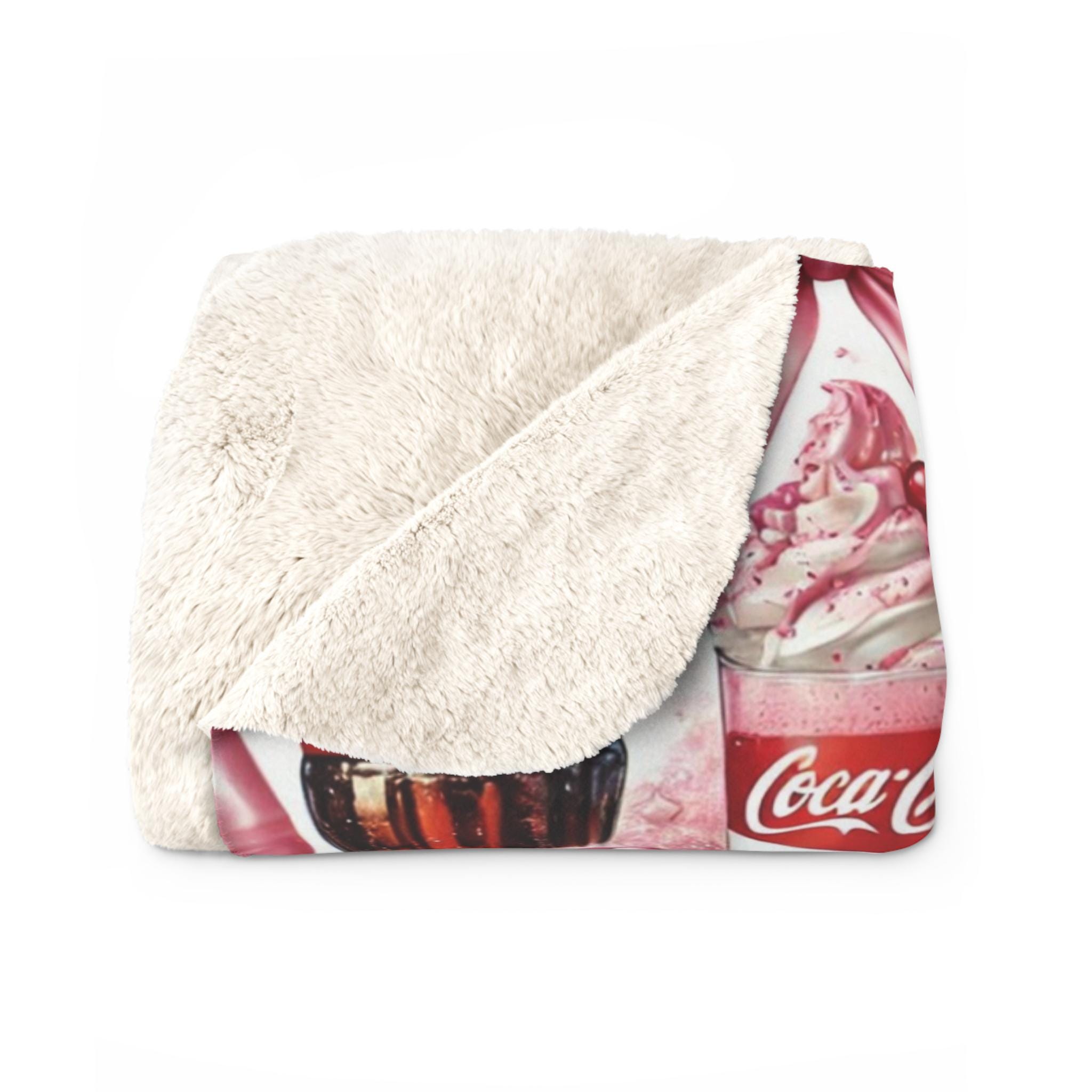 Coca Cola Pink Bow Blanket, Coca Cola Blanket, Diet Coke Drinkers ...