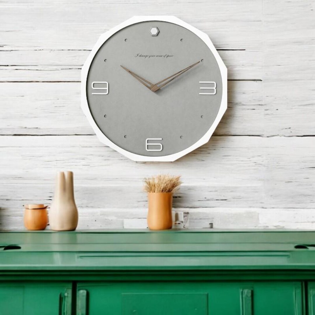 Modern Luxury Decorative Wall Clock. Minimal Clock, Decorative Clock ...