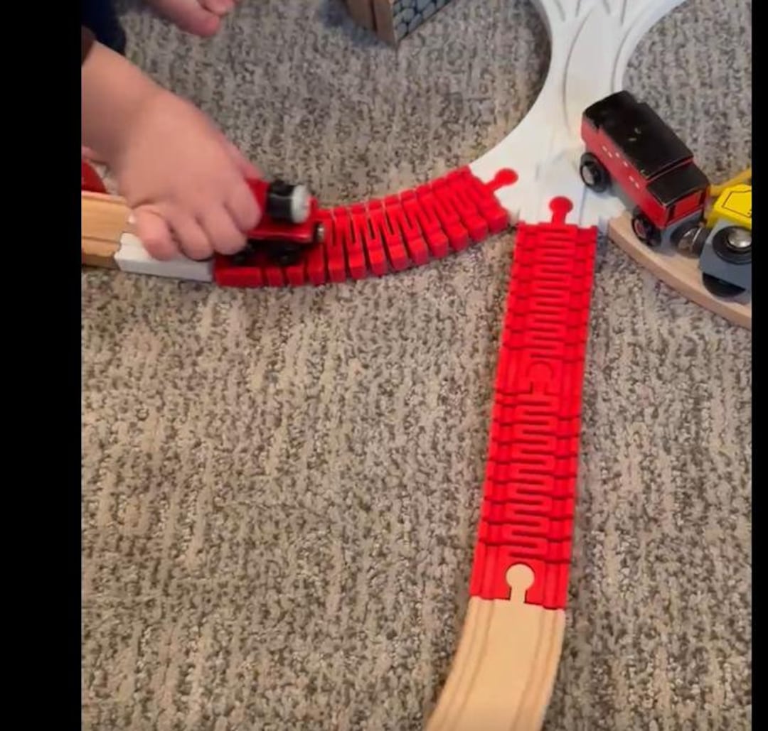 Flexitracks | Bendable Train Track Expansion for Wooden Railway ...