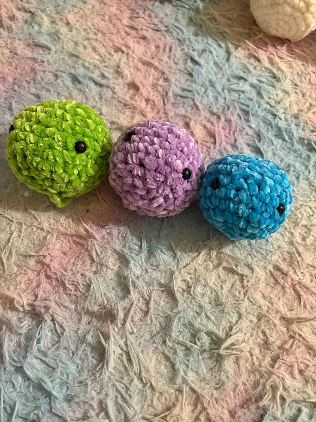 Crocheted Cute Stress Ball - Etsy