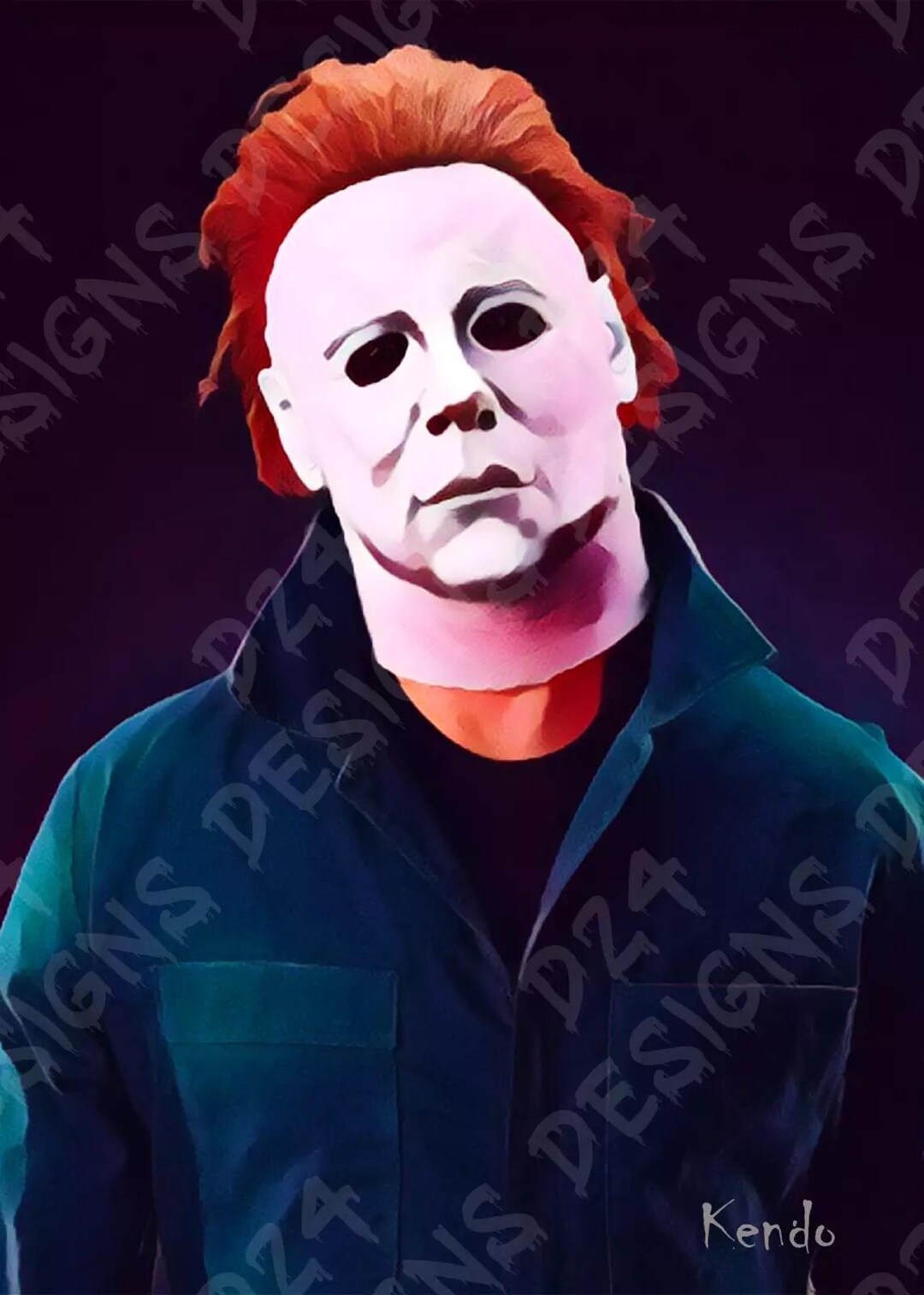 Michael Myers, John Carpenter's Halloween, 11x17 Custom Artwork, Nick Castle - Etsy