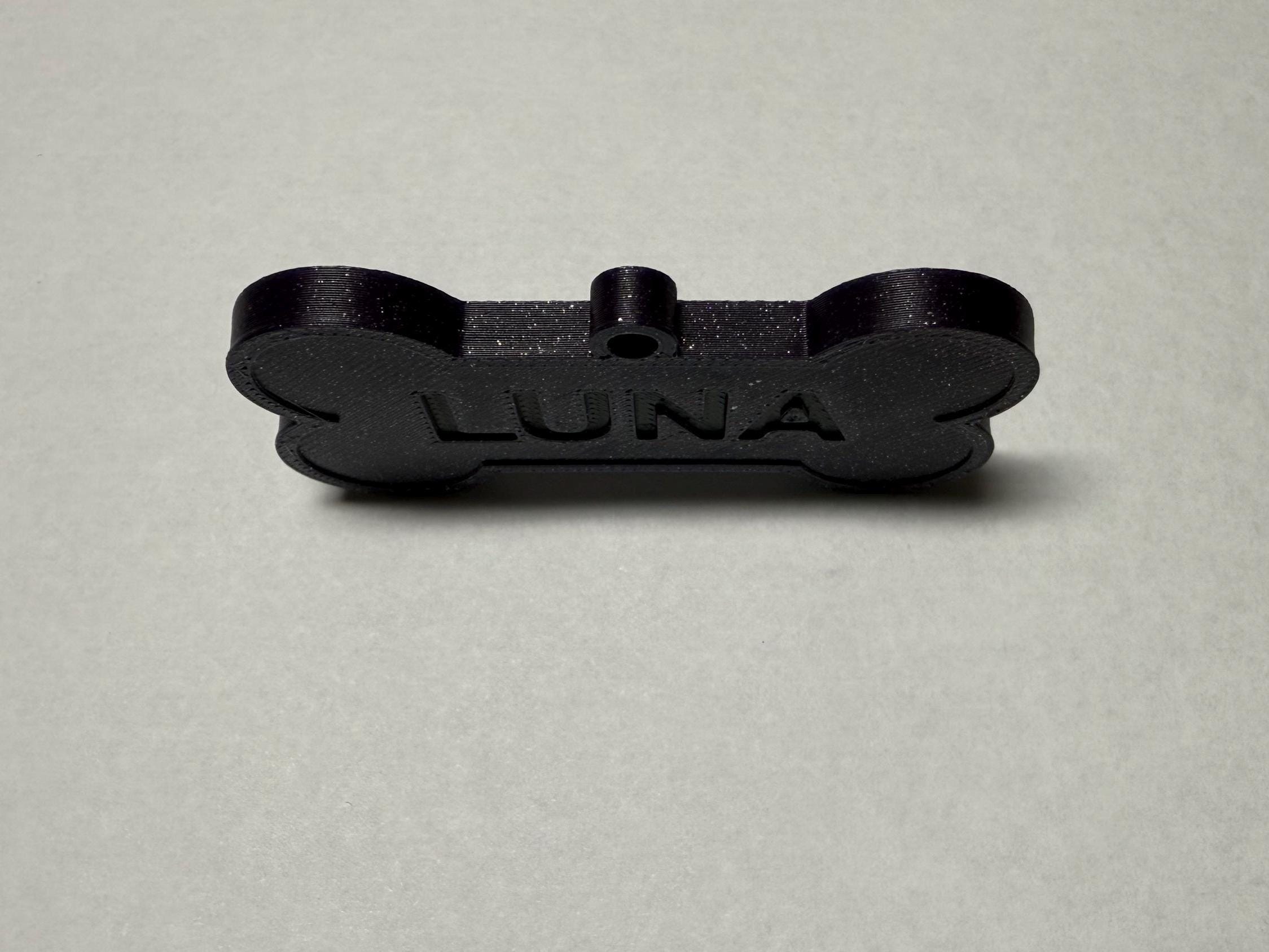 Custom 3d-printed Dog Tag – Personalized Pet ID Tag for Dogs – Durable ...