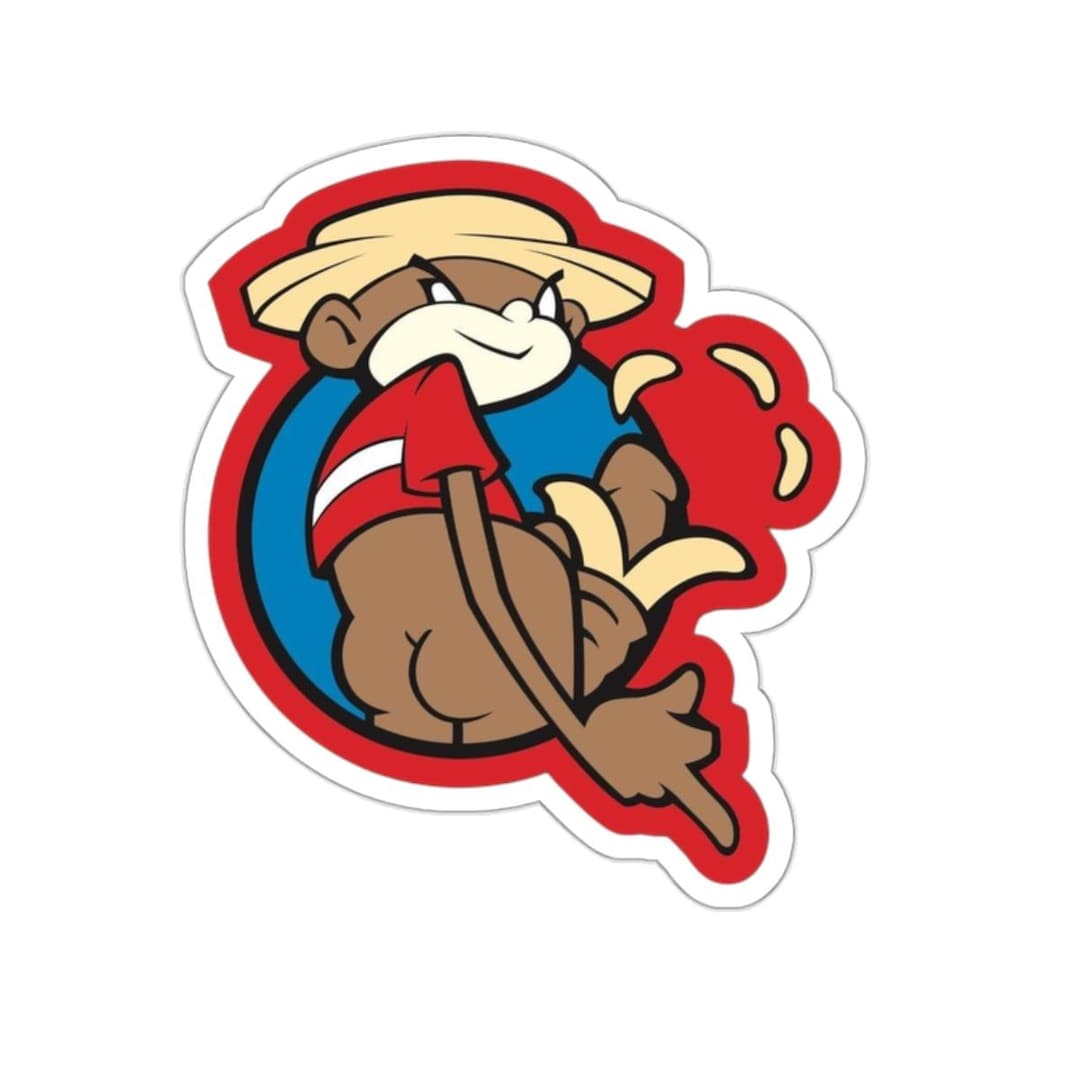 Johnny Chimpo Sticker Cool, Funny, Cartoon, Vinyl Decal, Laptop ...