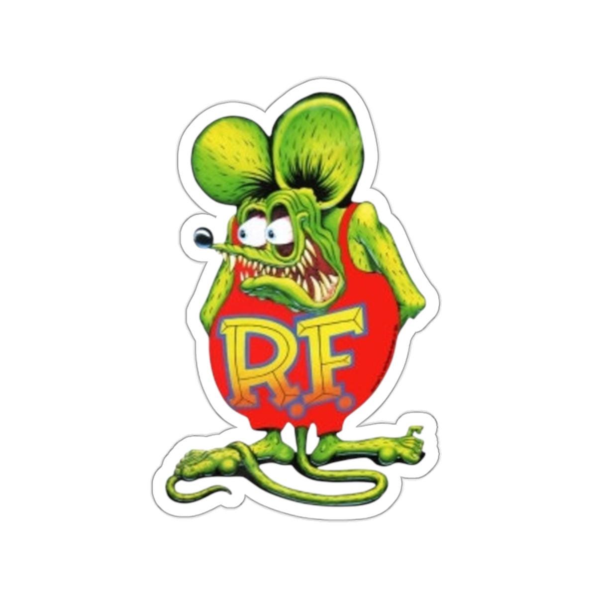Classic Rat Fink Sticker - Etsy