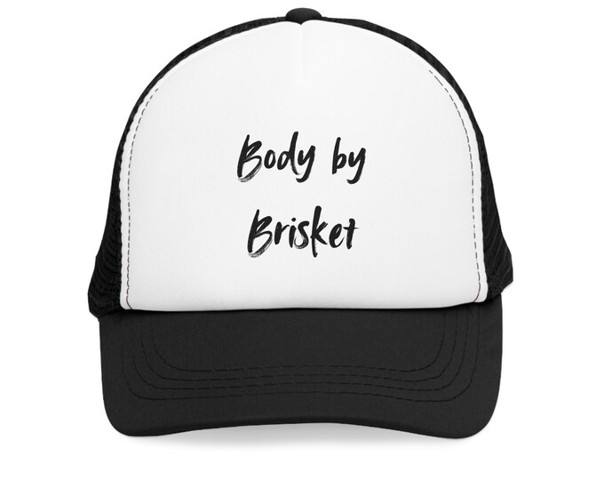 BBQ Trucker Cap, Embroidered Cap for Dad, Christmas Gift for Dad, Grill ...