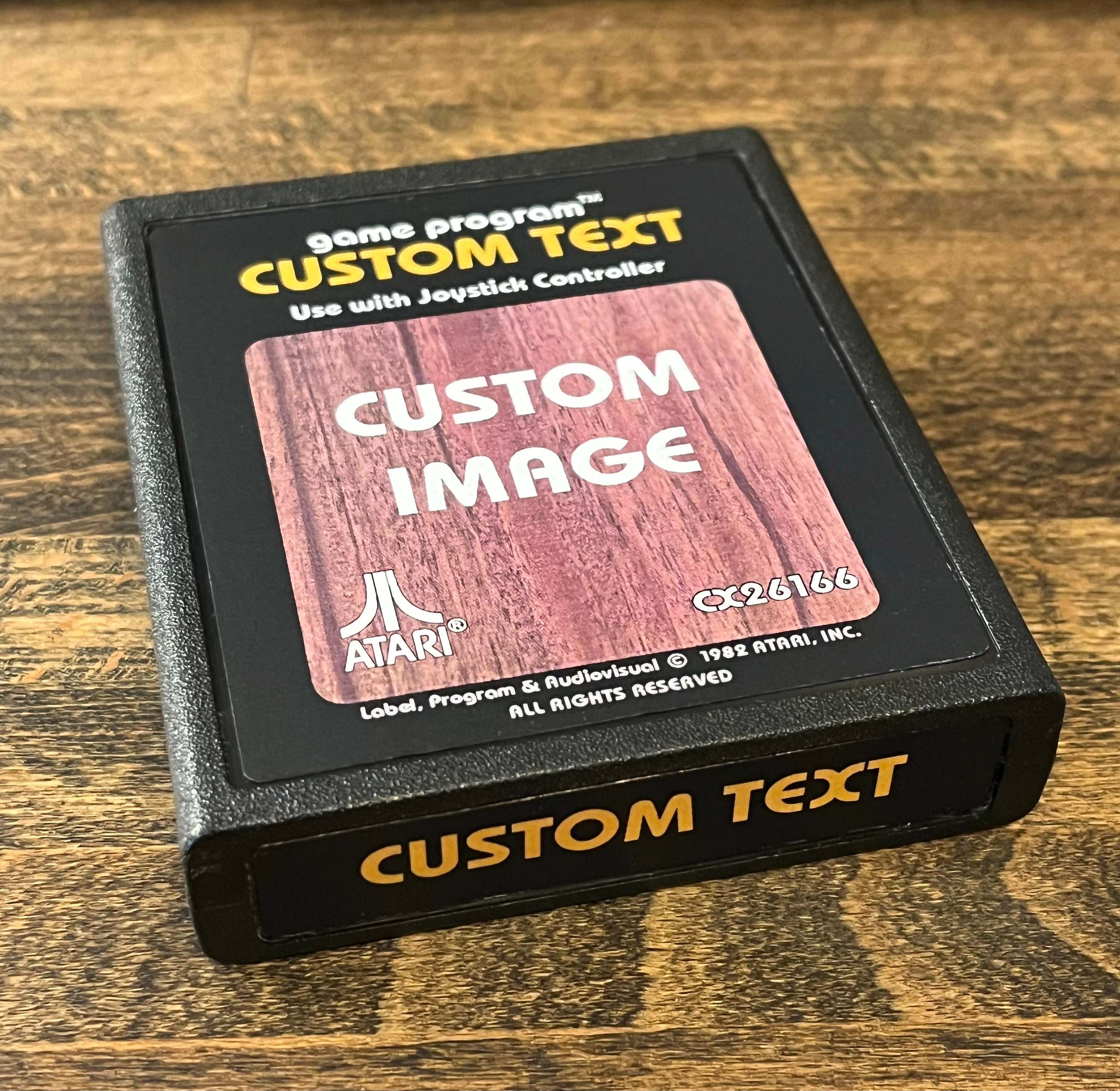 Custom Atari 2600 Cartridge Flash Drive - 64GB, 128GB, 256GB - You Pick ...