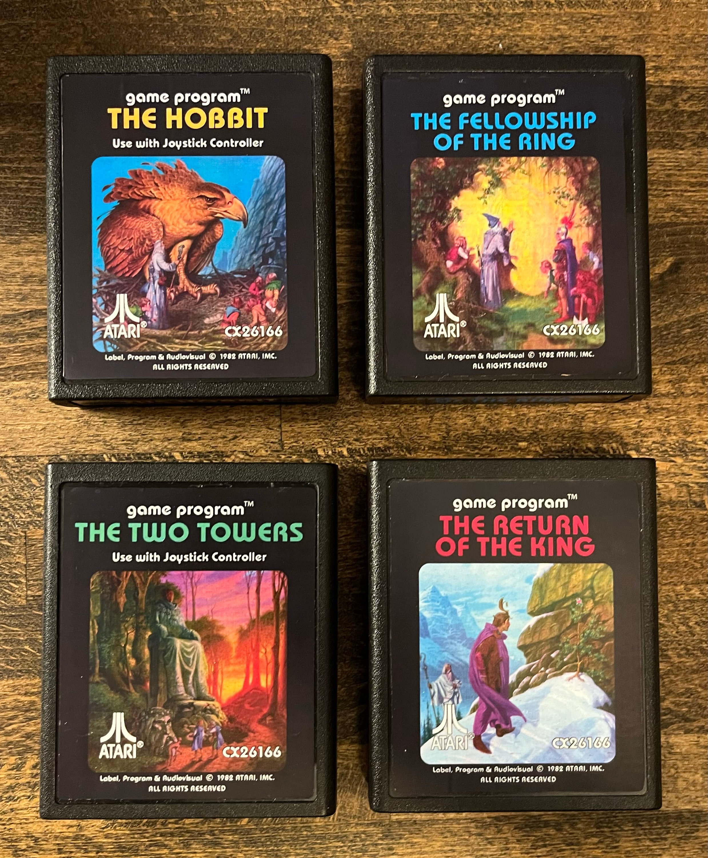 Atari 2600 Cartridge Flash Drive - 64GB, 128GB, 256GB - Hobbit, LOTR ...