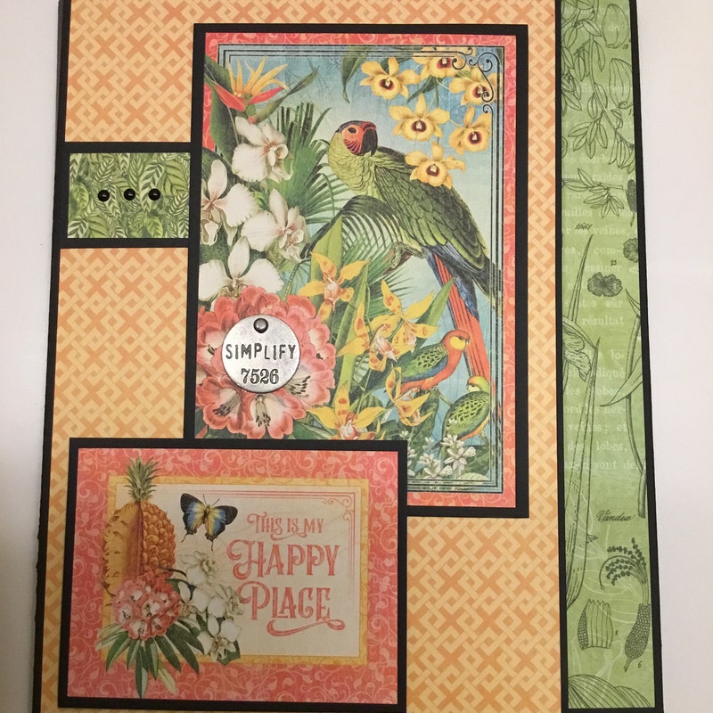 Tropical Scrapbook - Etsy