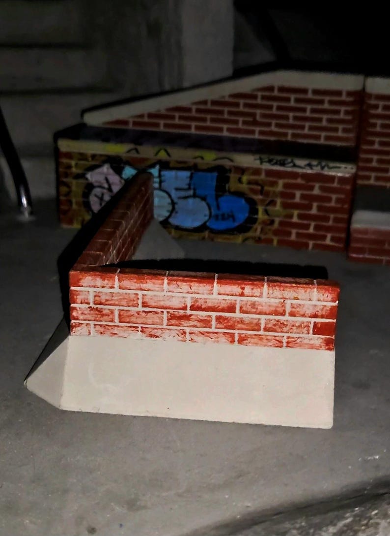 Fingerboard Obstacle - Building Corner (brick L Curb) - Etsy