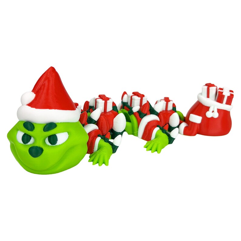 Mini Grinch-inspired Christmas Dragon - Etsy