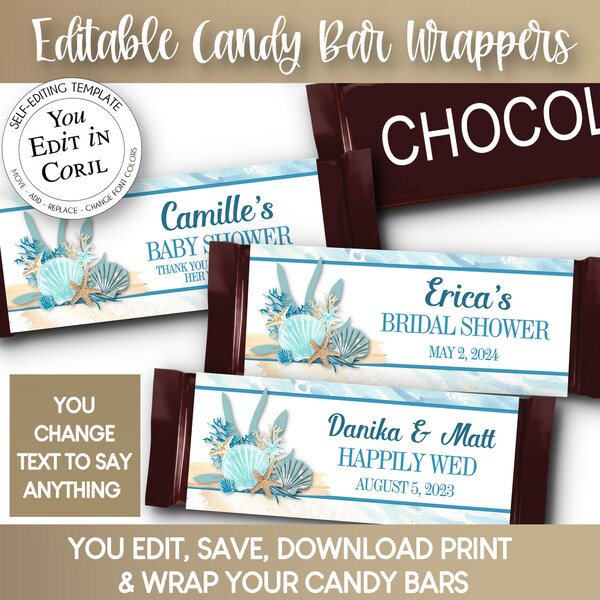 Candy Bar Wrapper - Etsy