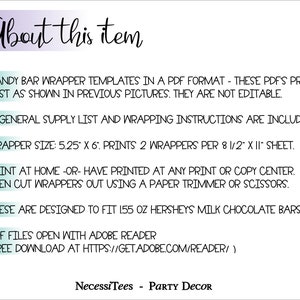 PRINTABLE Candy Bar Wrappers Happy New Year Theme 2024 - Etsy