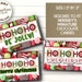 PRINTABLE Mini Candy Wrappers Party Favors Christmas Theme - Etsy