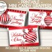 PRINTABLE Mini Candy Wrappers for Party Favor Christmas - Etsy