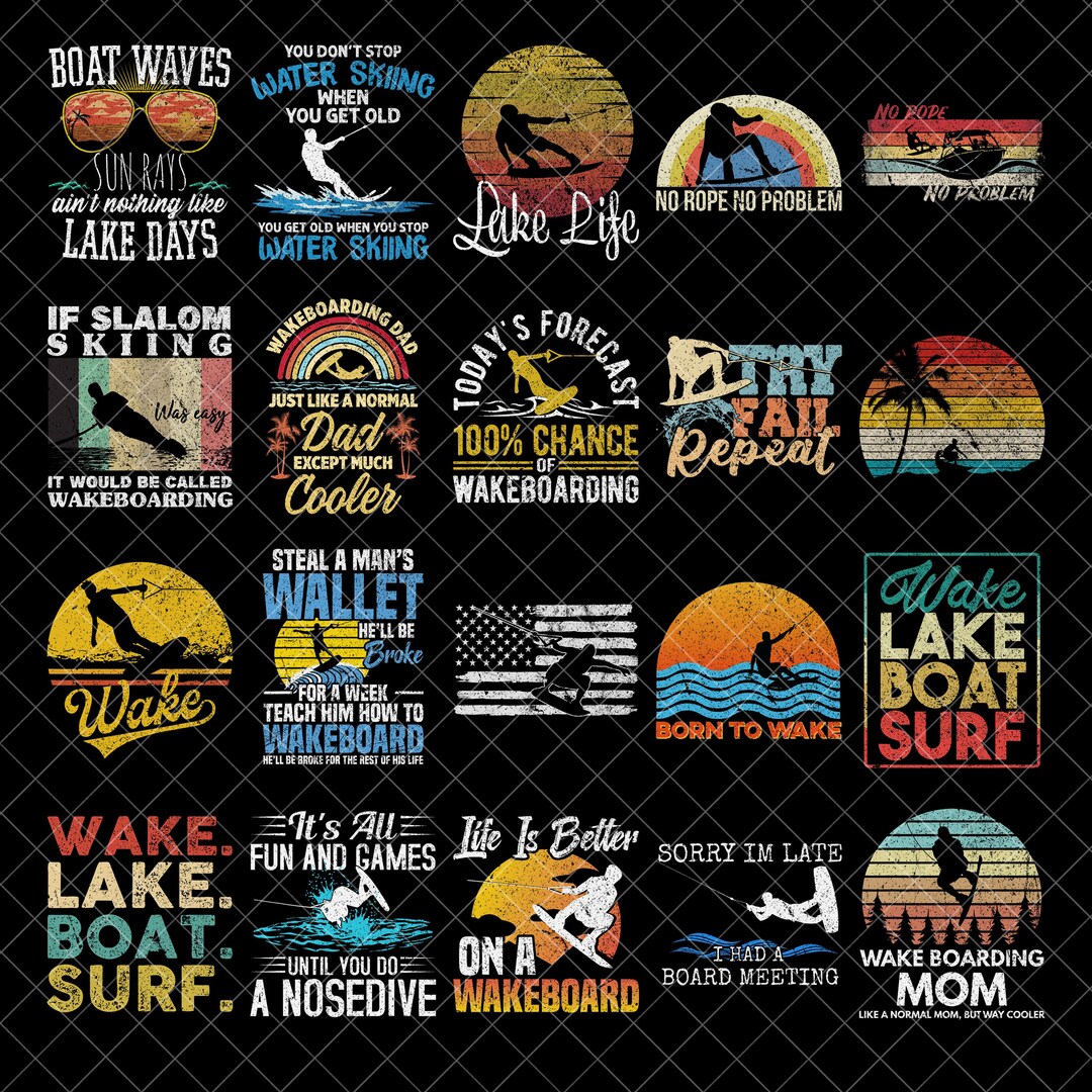 Wakeboarding Png Bundle, Wakeboarding Png, Wakeboarding Clipart Png ...