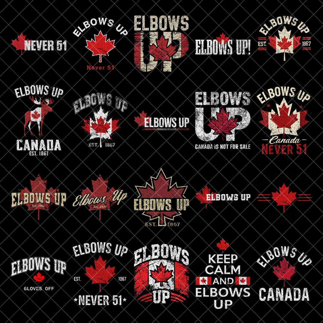Elbows up Canada PNG , Elbows up PNG, Canadian Hockey Culture , Proud ...