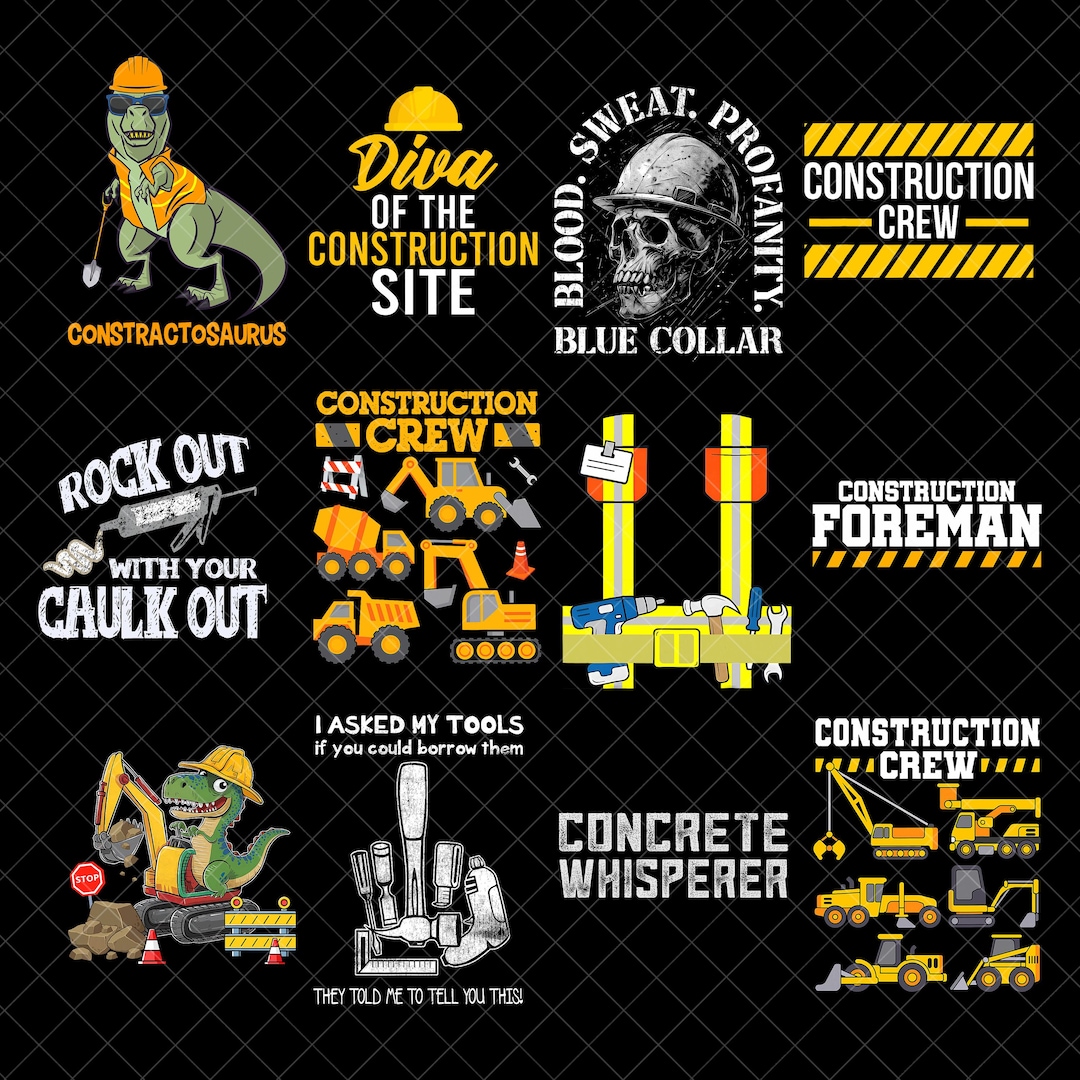Construction Worker Sublimation PNG Construction Sublimation PNG ...