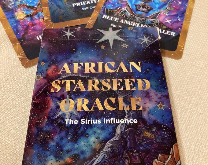 Afrofuture - African Starseed Oracle Deck - Galactic Wisdom + Ancestral ...