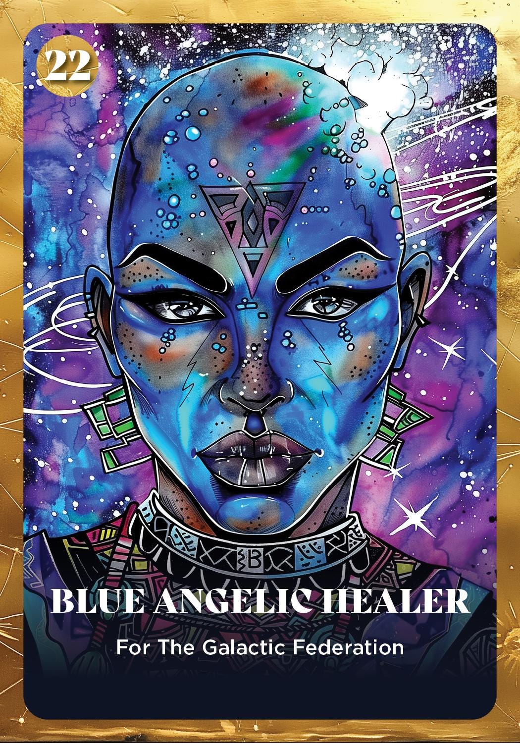 African Starseed Oracle Deck- Divine Ancestral Wisdom + Galactic ...