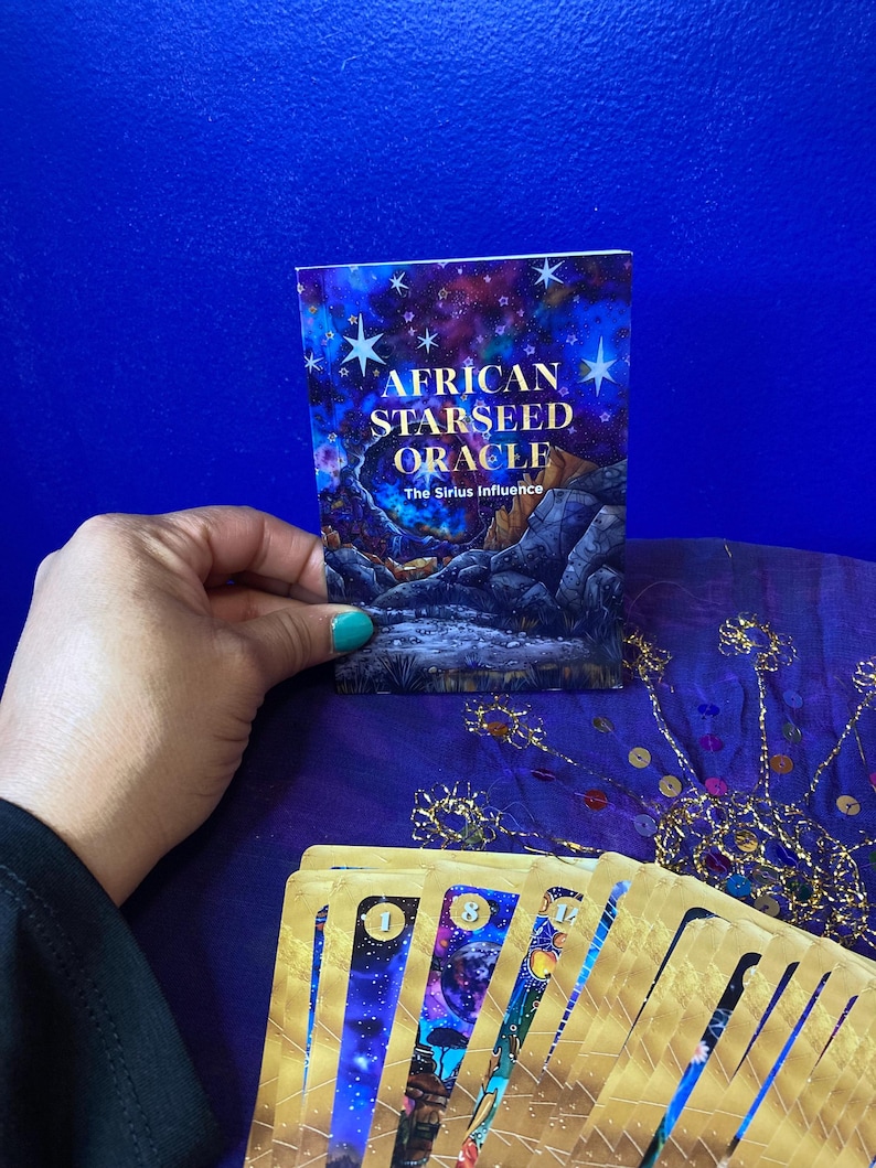 African Starseed Oracle Deck- Divine Ancestral Wisdom + Galactic ...