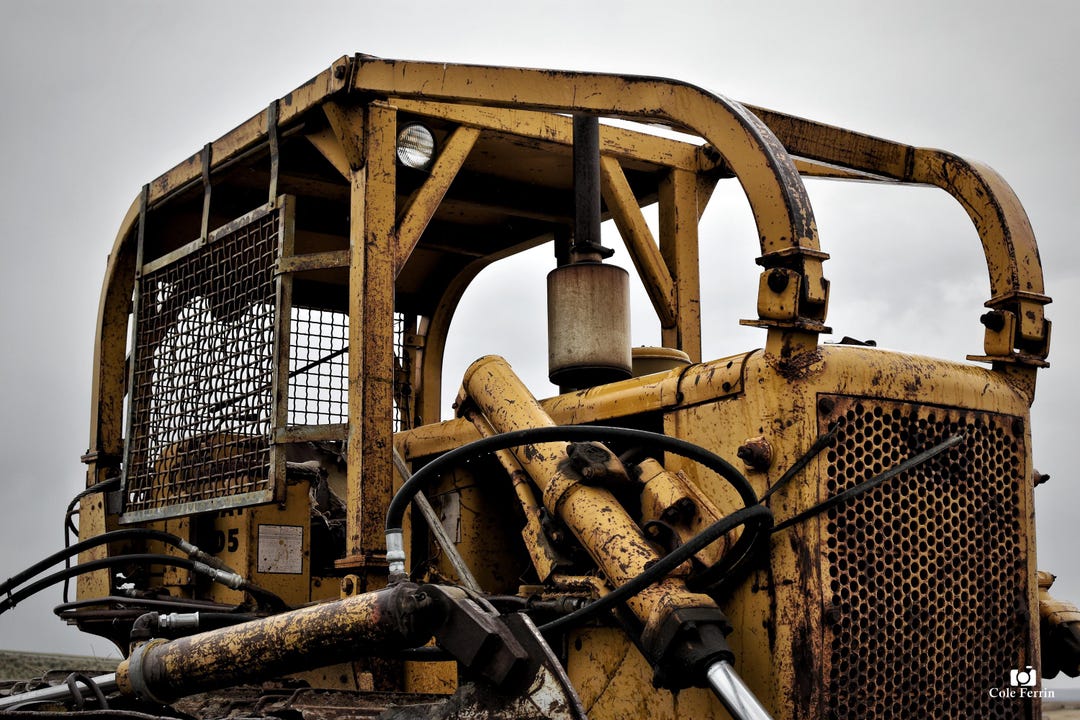 Bulldozer 2 Photo Bundle Fine Art Photo Digital File - Etsy