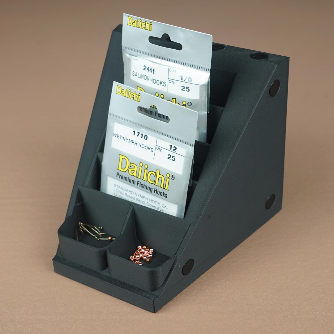 Flydesk Large Wedge - Hook/bead Storage (hooks and Beads Not Included ...