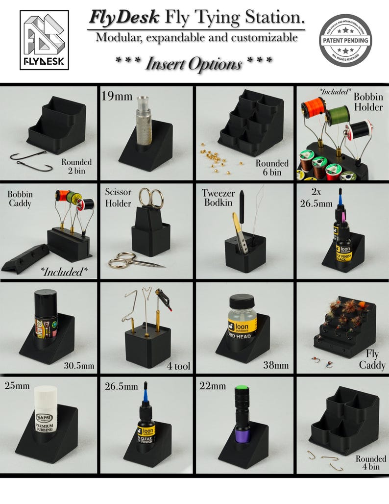 Fly Tying Station Flydesk - Etsy