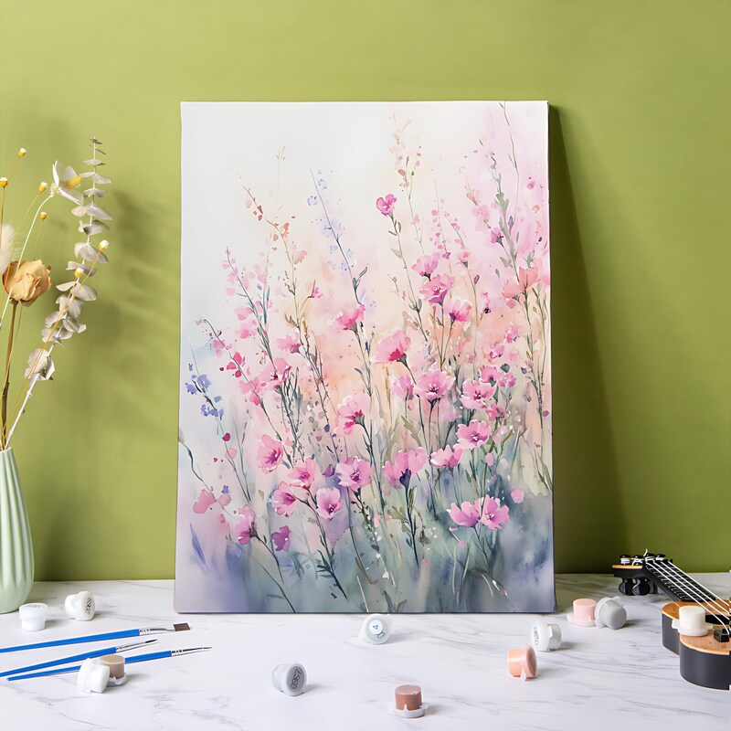 Watercolor Paint by Number - Etsy