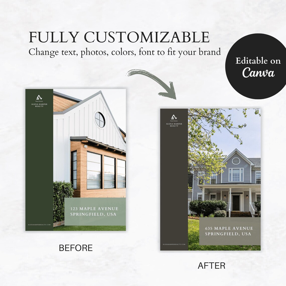 Luxury Property Brochure Real Estate Marketing for New Listings Open ...