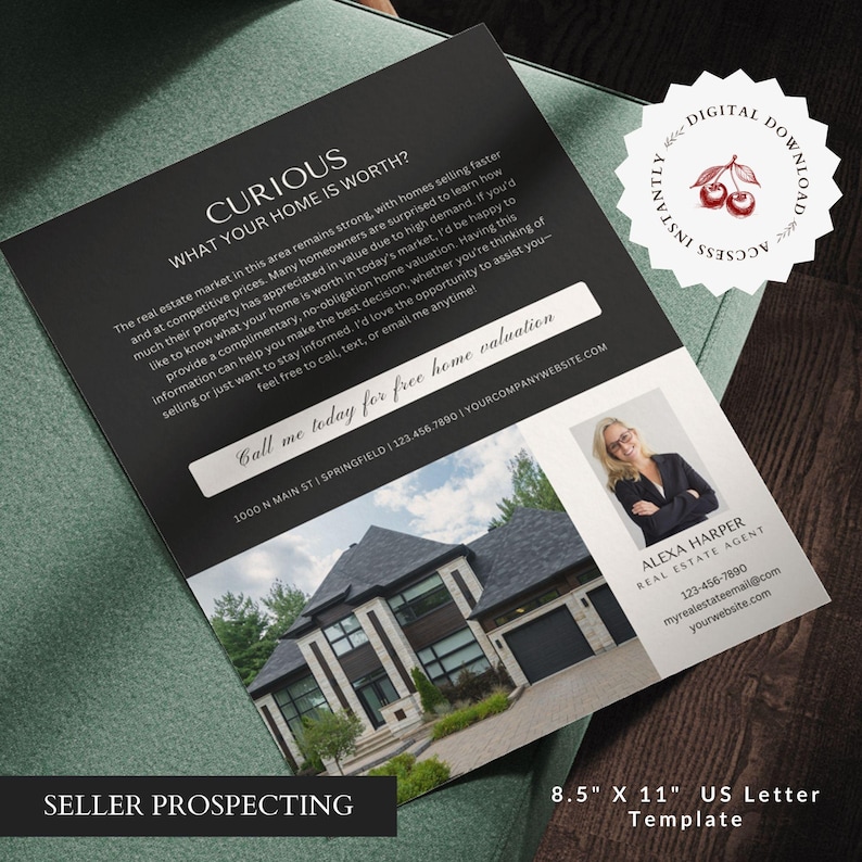 Luxury Real Estate Letter Bundle, Realtor Farming Letters, Prospecting, FSBO, Expired Listing ...